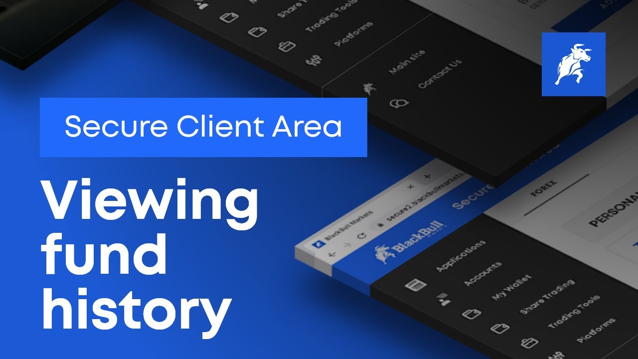 How to view the funding history in the Secure Client Area - YouTube