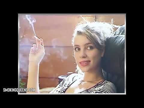 Smoking Fetish Girl is smoking cigarette 722