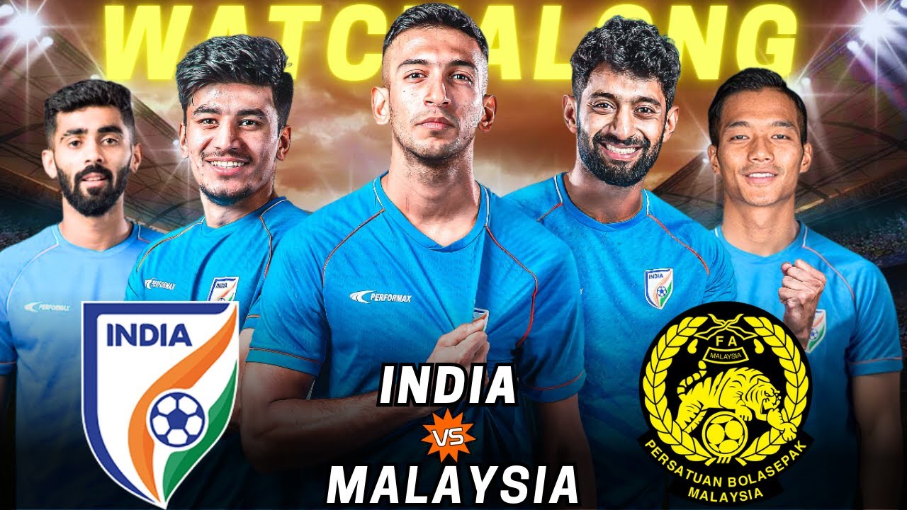 India vs Malaysia Live Watchalong | Merdeka Cup 2023 - YouTube
