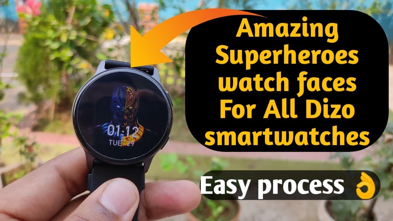 Cool Superhero Watch faces For Dizo smart watches|| Ft. Dizo watch R ...