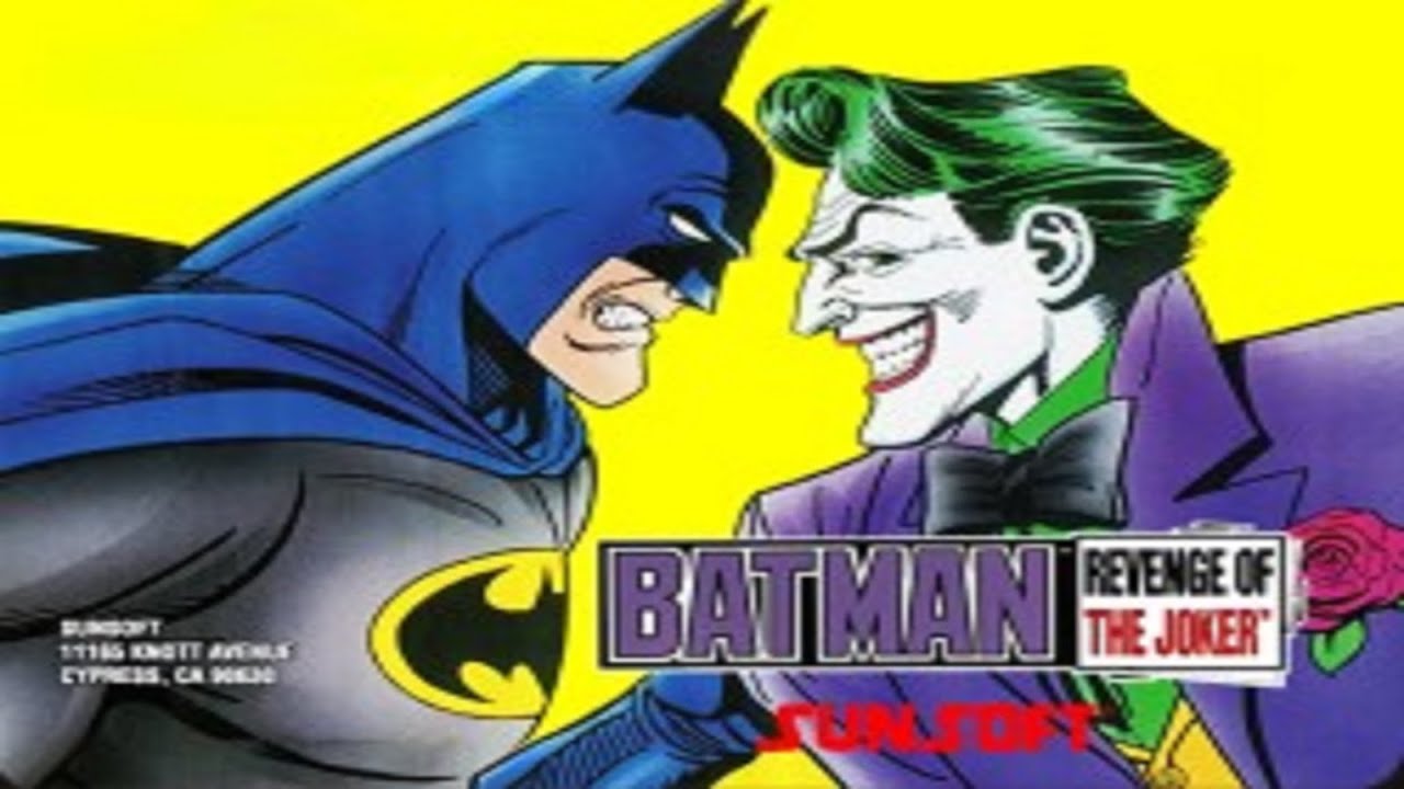 Batman Revenge of the Joker Walkthrough ☆ Full Game ★ Sega Mega Drive ...