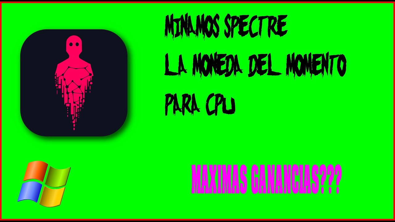 Minamos Spectre | de forma facil | MINERO GAMA BAJA - YouTube