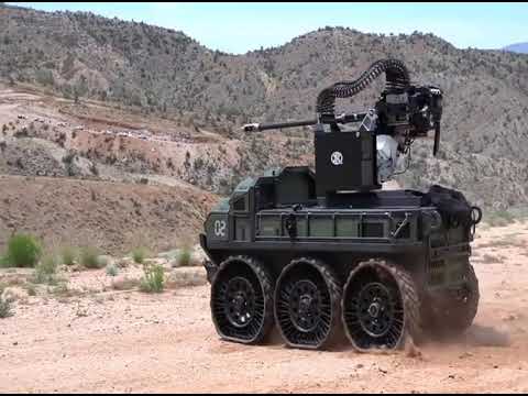 HDT Hunter Wolf 30mm Test New Robot Tehnology - YouTube