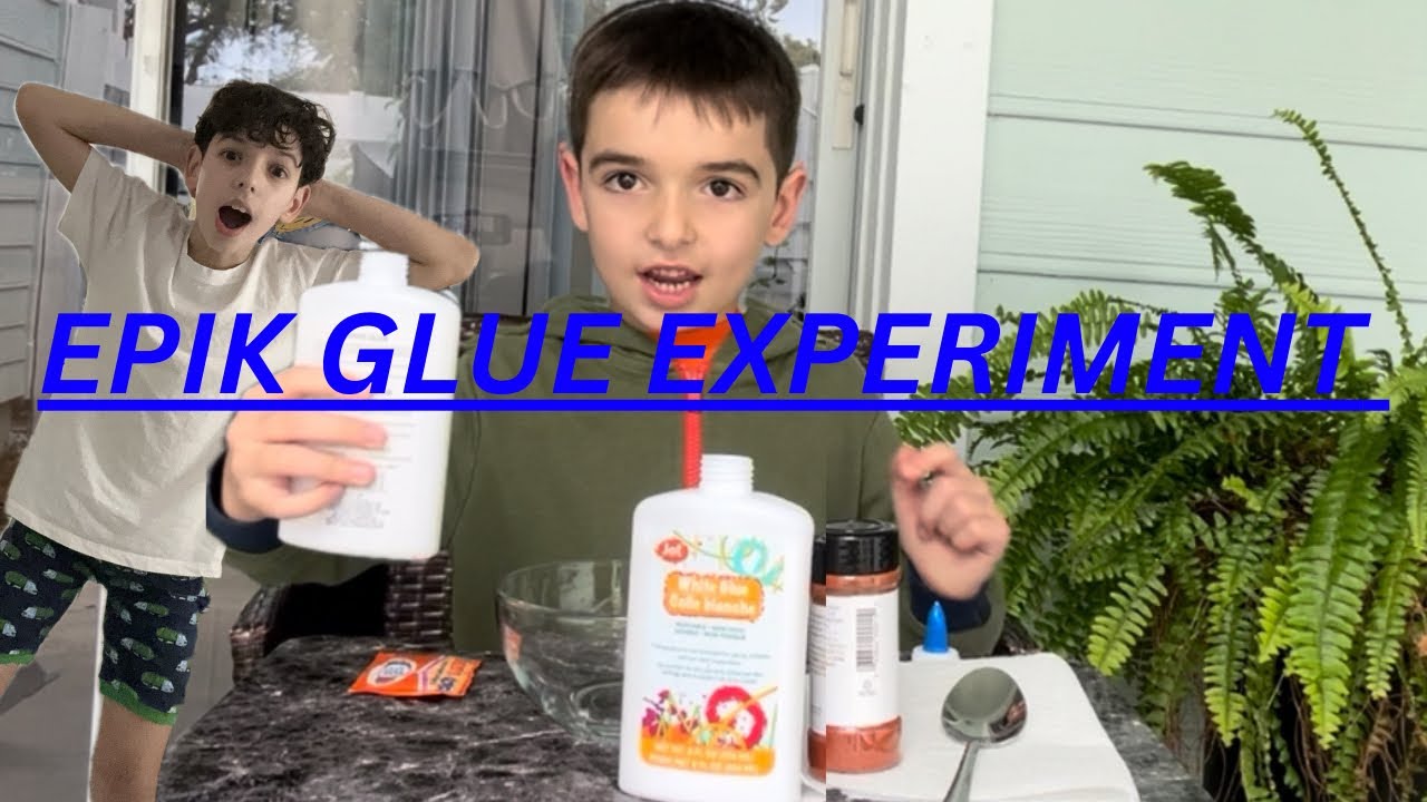 Epik Glue Experiment!! Ft Kevinfriends - YouTube
