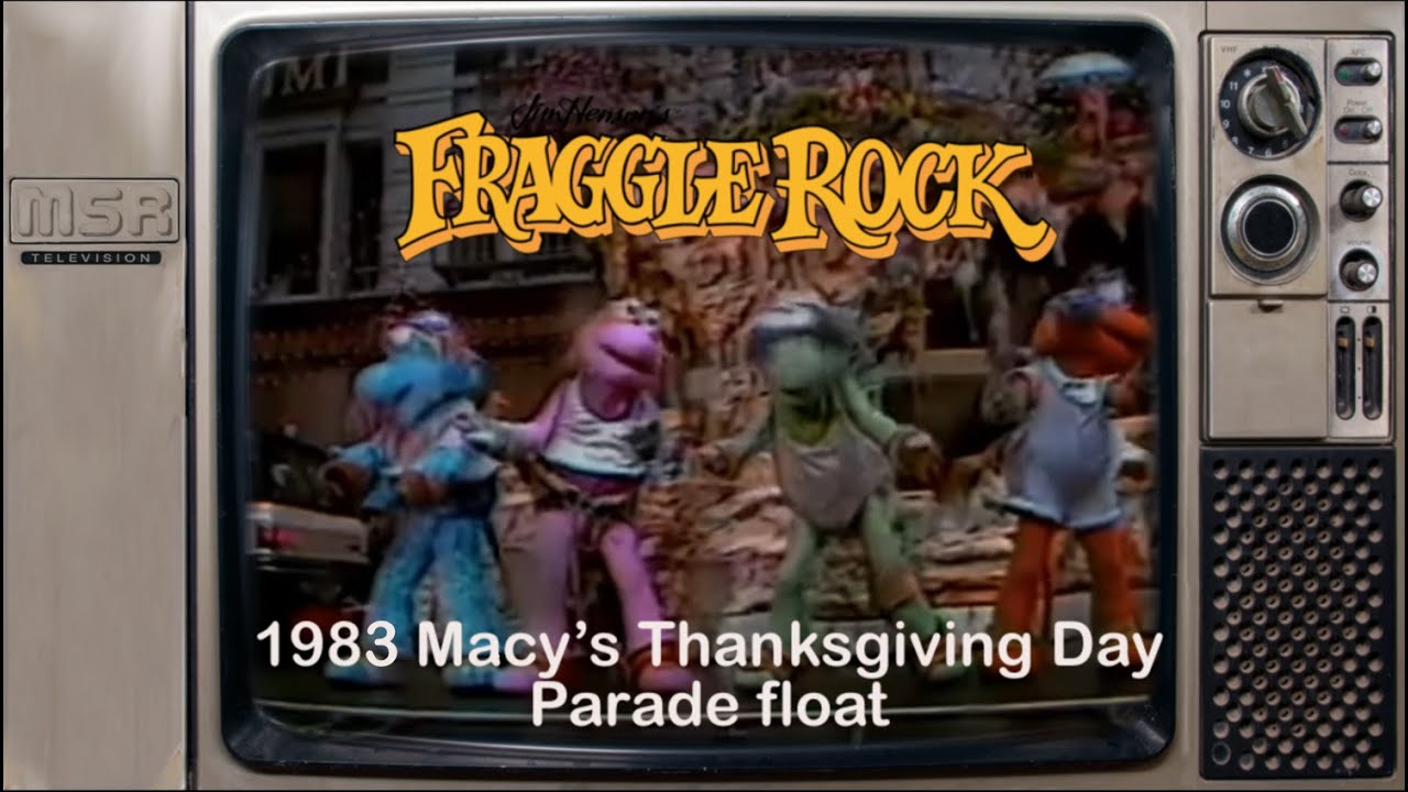 Jim Henson’s Fraggle Rock 1983 Macy’s Thanksgiving Parade Float - YouTube