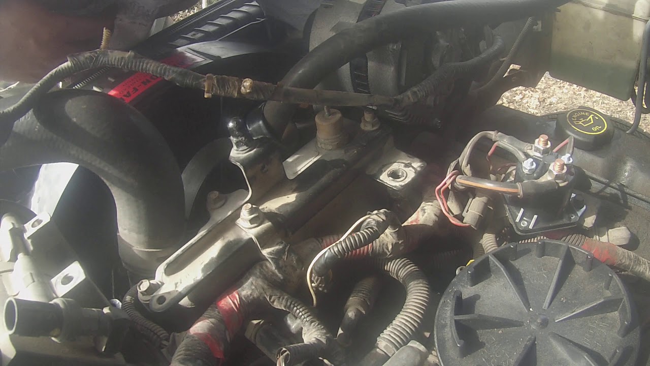 Install EBP TUBE and EBP sensor 94.5-97 7.3 PART 2 - YouTube