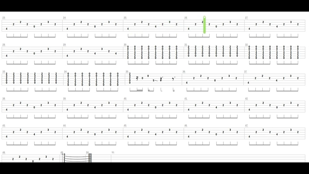 My Beloved Monster Tab by Eels + Guitar only + Guitar tab - YouTube
