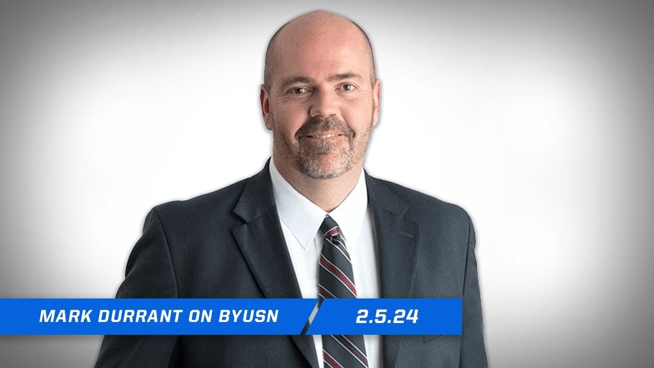 Mark Durrant talks BYU's Win over West Virginia - YouTube