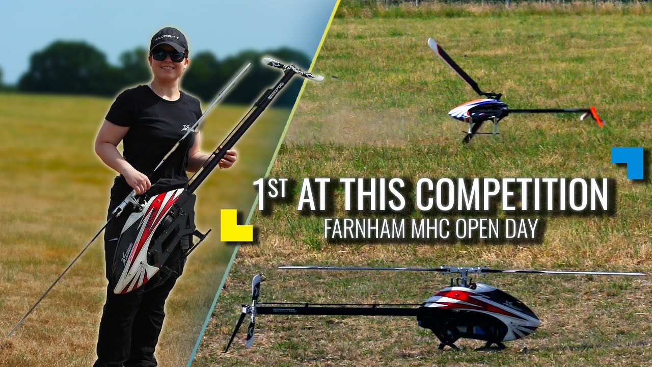 I WIN this time - Farnham Model Helicopter Club Open Day - Challenge ...