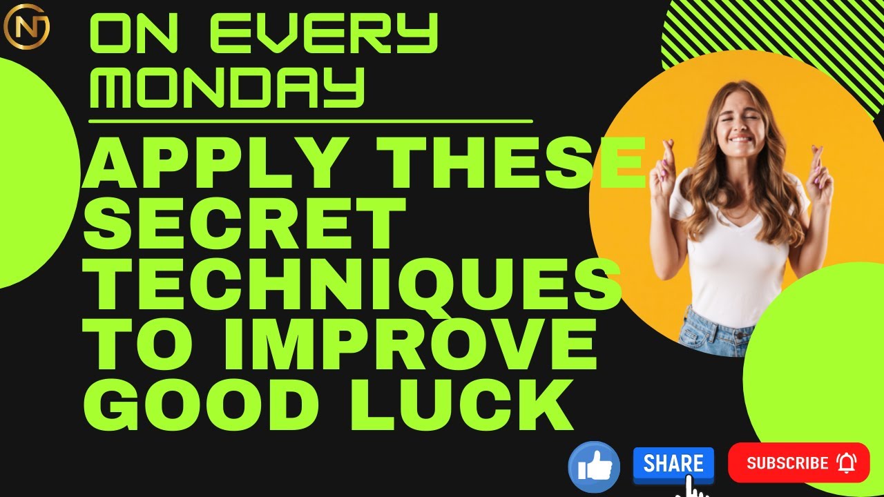 OMG! It's Monday-The Best Trick to Attract Good Luck Ever! Do & Don't ...