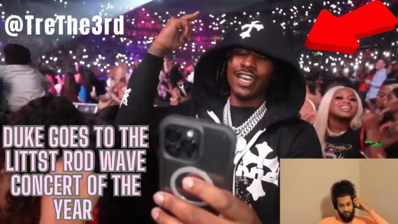 DUKE DENNIS GOES CRAZY AT THE LITTEST ROD WAVE CONCERT of 2024 | #amp # ...
