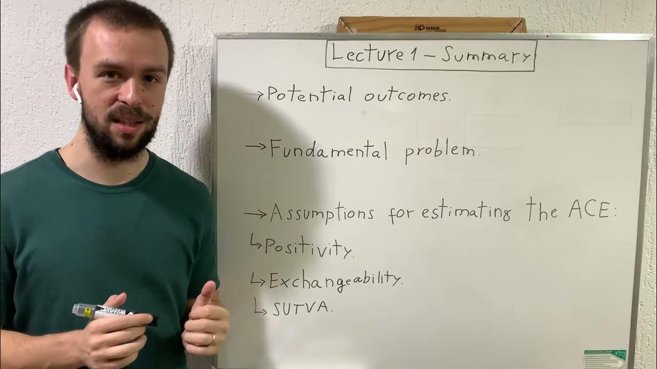 Causal Inference - Lecture 1.4 | Summary of lecture 1 - YouTube