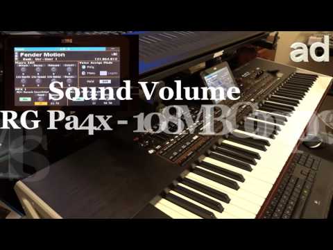 KORG Pa4x - Fender Motion, Free Sound & Daniel Andronescu