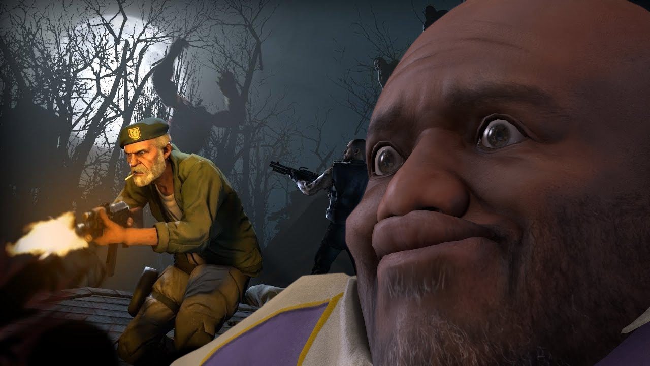 Holy Crap Louis - Left For Dead Funny Moments - YouTube