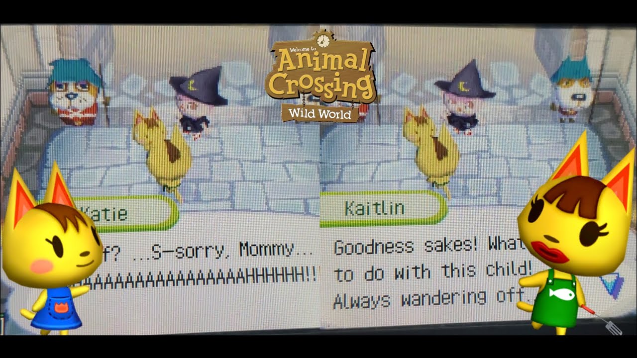 Taking Katie Back to Kaitlin | Animal Crossing Wild World - YouTube
