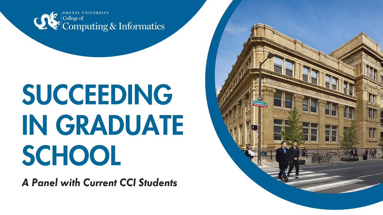 Succeeding in Graduate School: A Panel with Current Students - YouTube