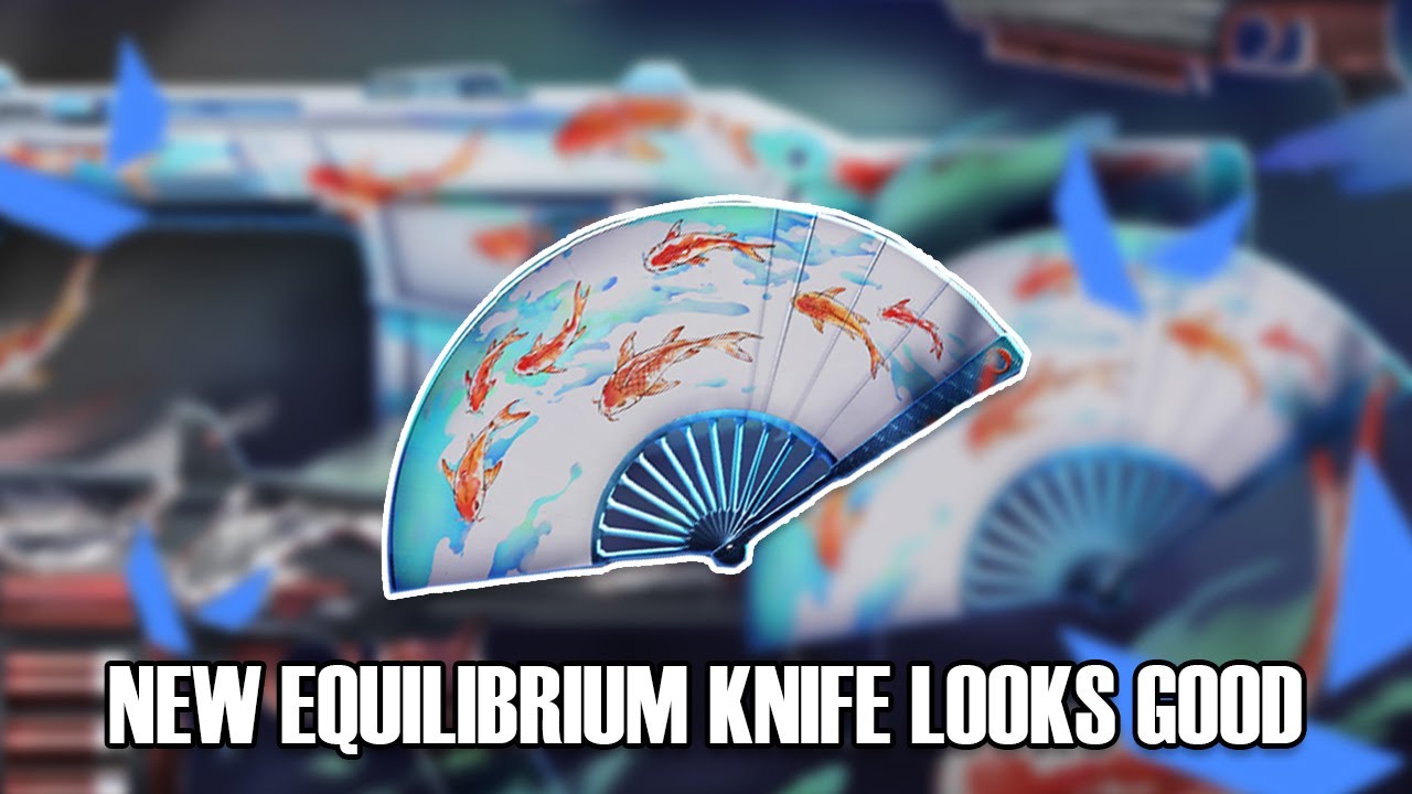 New Equilibrium Knife Looks Good! Very close to silver | Valorant Rank ...