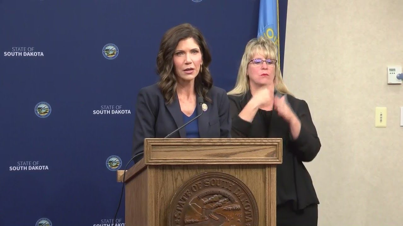Gov. Noem on protests across South Dakota - YouTube