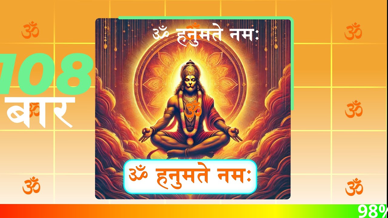 Om Hanu Hanumante Namah | Hanuman Mantra Chant for Strength and Courage ...
