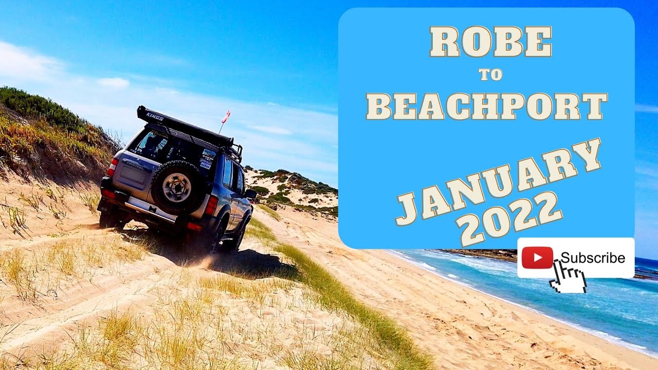 Robe to Beachport, 4x4 driving and camping - YouTube
