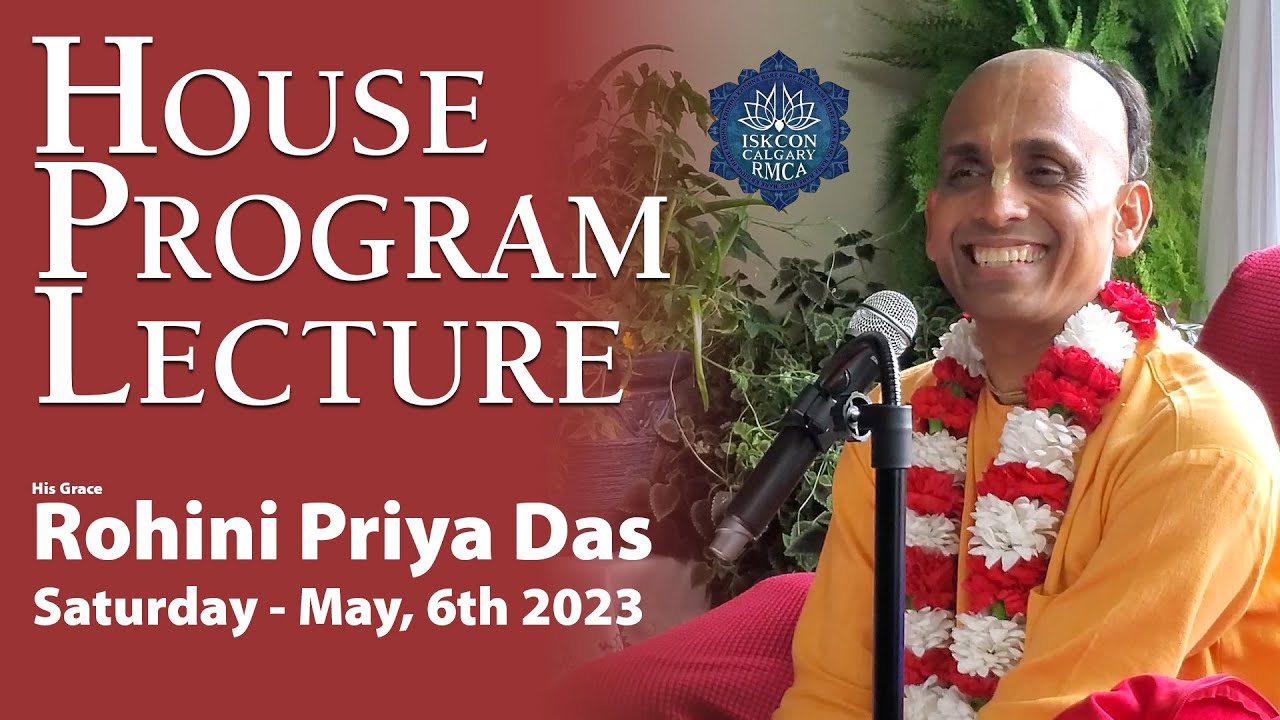 House Program Lecture by HG Rohini Priya Das - YouTube