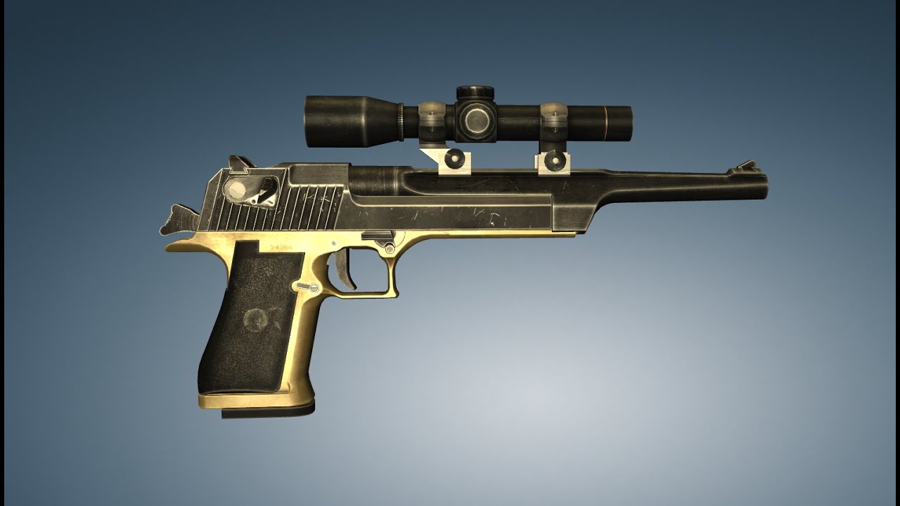 Deagle Full Equipped / animation - YouTube