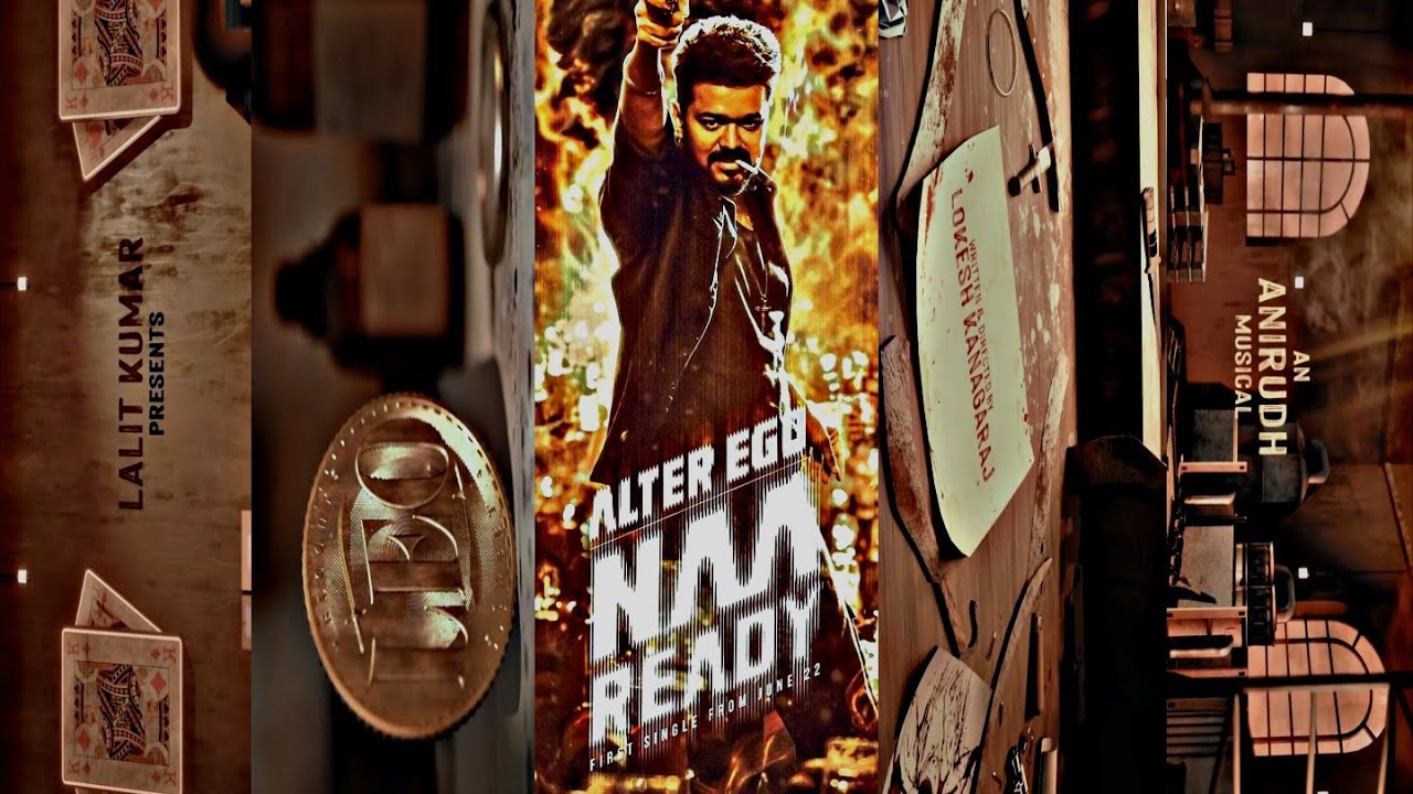 thalapathy vijay leo naa ready song pogayala aruvadai lyrics whatsapp ...