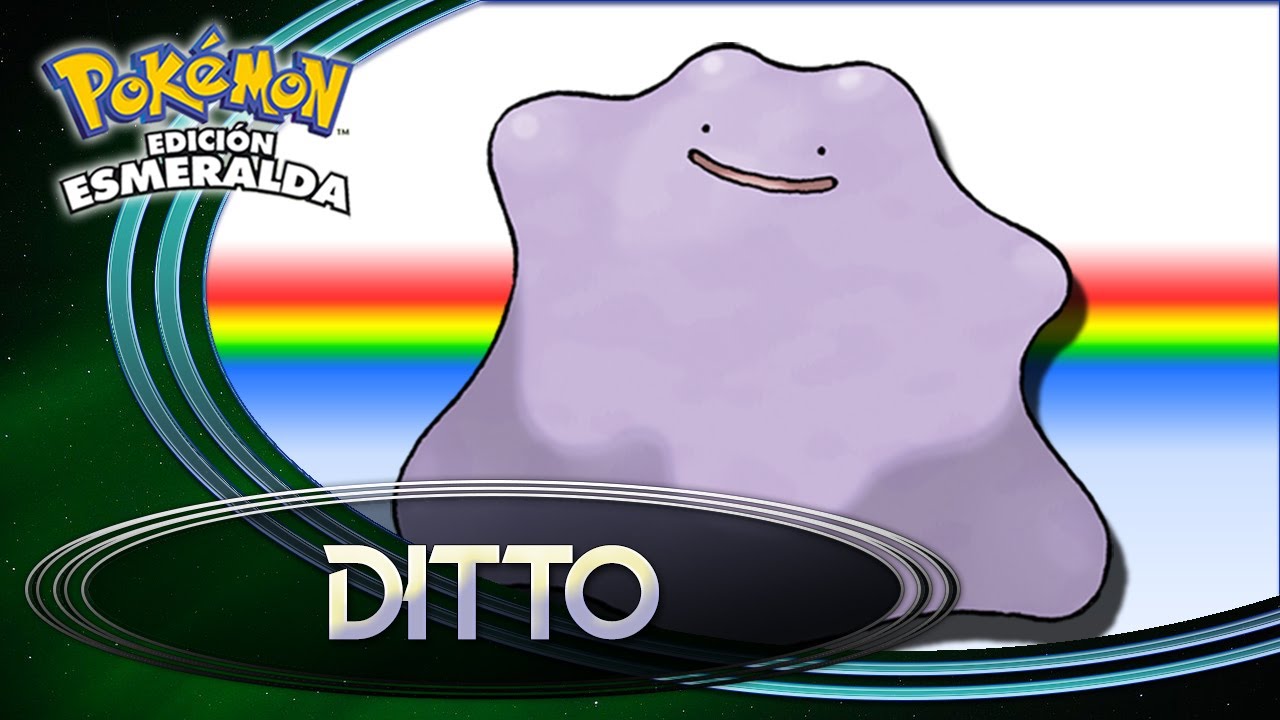 Cómo CONSEGUIR a DITTO en POKÉMON ESMERALDA 💥 GUÍA POKÉMON ESMERALDA ...
