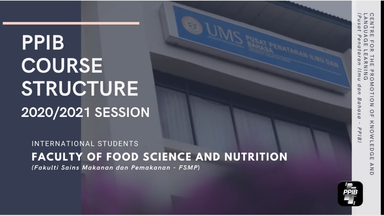 PPIB COURSE STRUCTURE FSMP 2020/2021 SESSION - YouTube