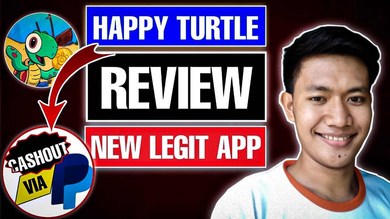 HAPPY TURTLE APP REVIEW NEW LEGIT APPLICATION 2021 |Kuya ANDREW TV ...