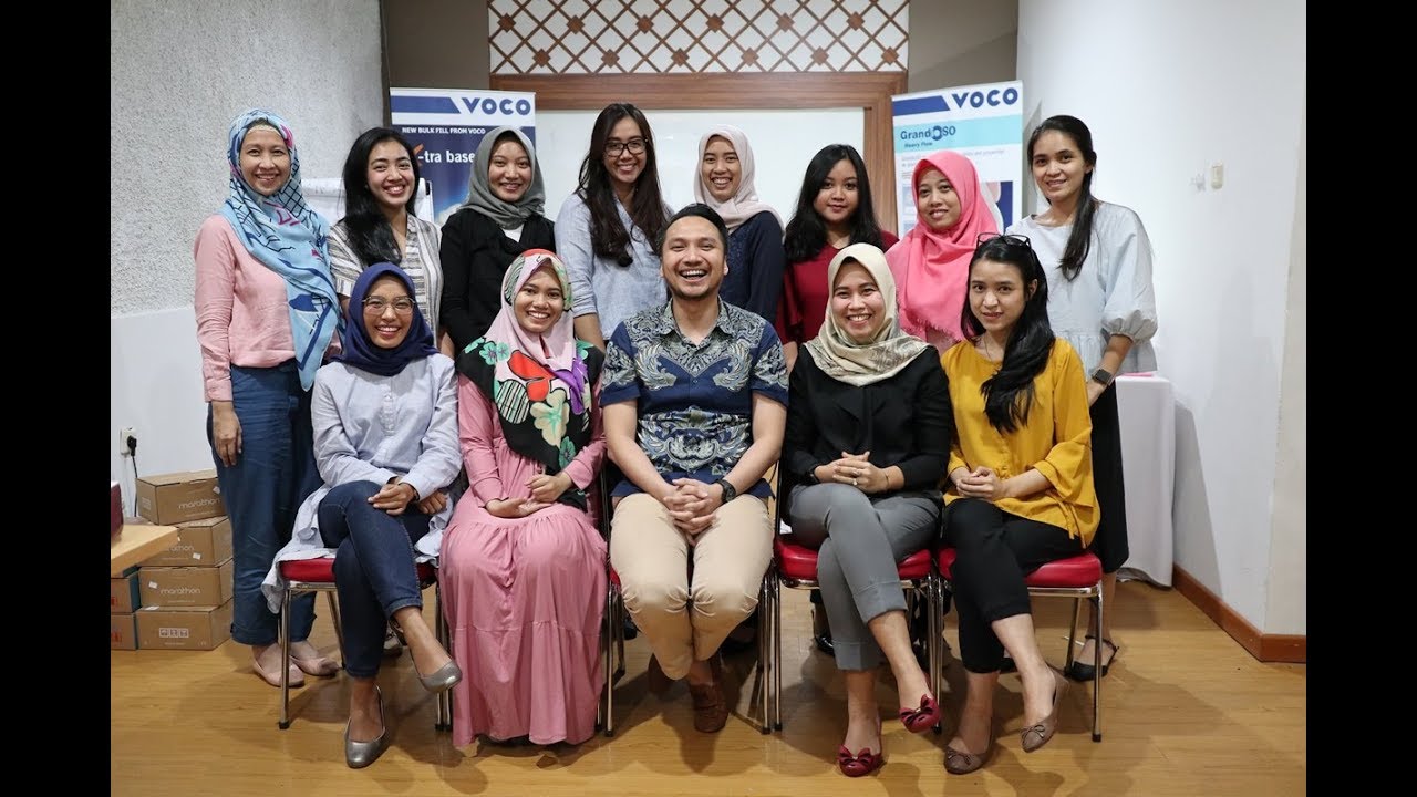 Training How to Splint using GrandTEC by VOCO (Resin-impregnated light ...