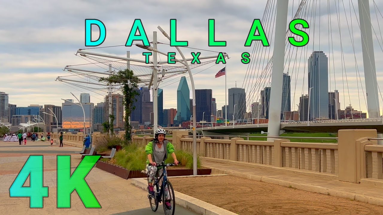 Dallas Bridge Walk, Texas USA 4K - UHD - YouTube