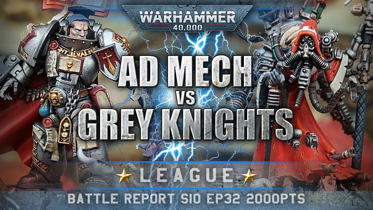 Grey Knights vs Ad Mech Warhammer 40K Battle Report 9th Edition 2000pts ...