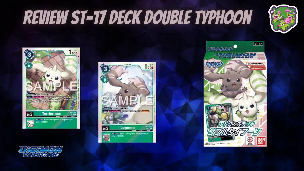 Review ST-17 Advanced Deck Double Typhoon - YouTube