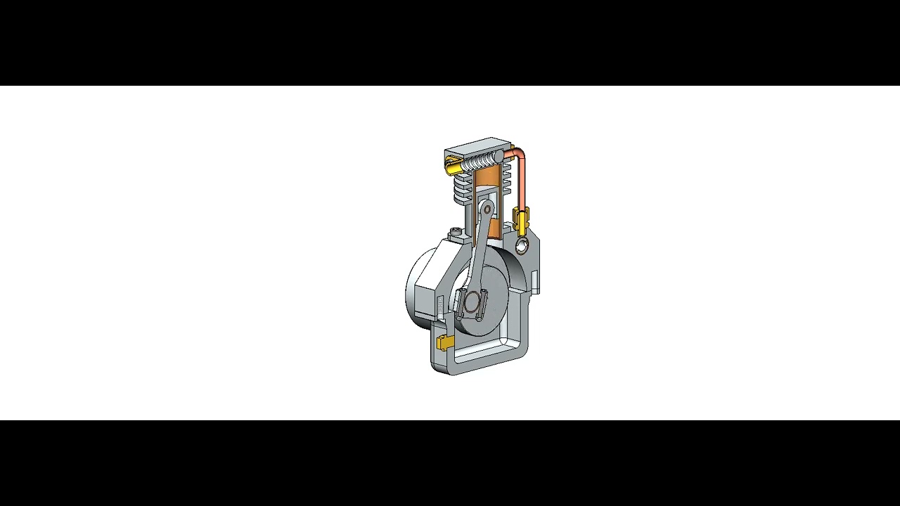 AN EXPERIMENTAL 2 CYLINDER HORIZONTAL STEAM ENGINE USING PUSH ROD ...