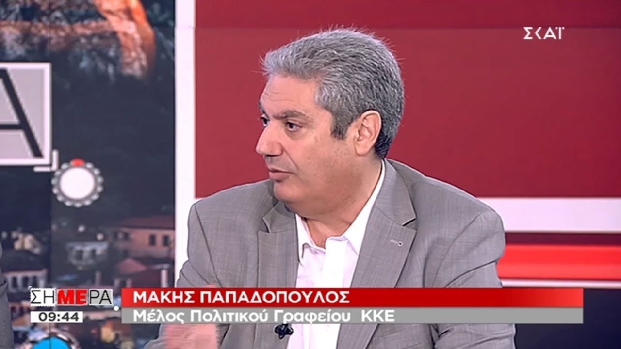 ΠΑΡΕΜΒΑΣΗ ΤΟΥ Μ. ΠΑΠΑΔΟΠΟΥΛΟΥ ΣΤΟΝ ΣΚΑΪ - YouTube