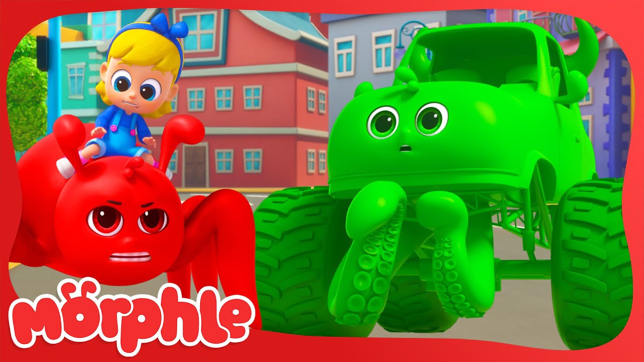 Monster Truck VS The Spider | Morphle Heroes | My Magic Pet Morphle ...