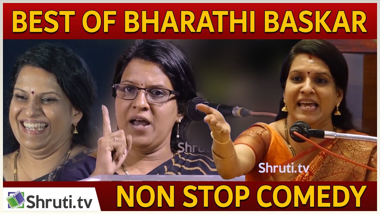 Best of Bharathi Baskar speech | Shruti TV | Part 1 - YouTube