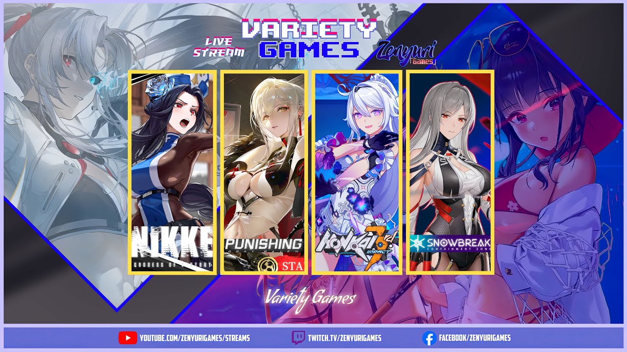 🔴Latino let's Play │Blue Archive│NEXT: GIRLS' FRONTLINE 2 EXILIUM SNOWBREAK NIKKE「EP:132」 - YouTube