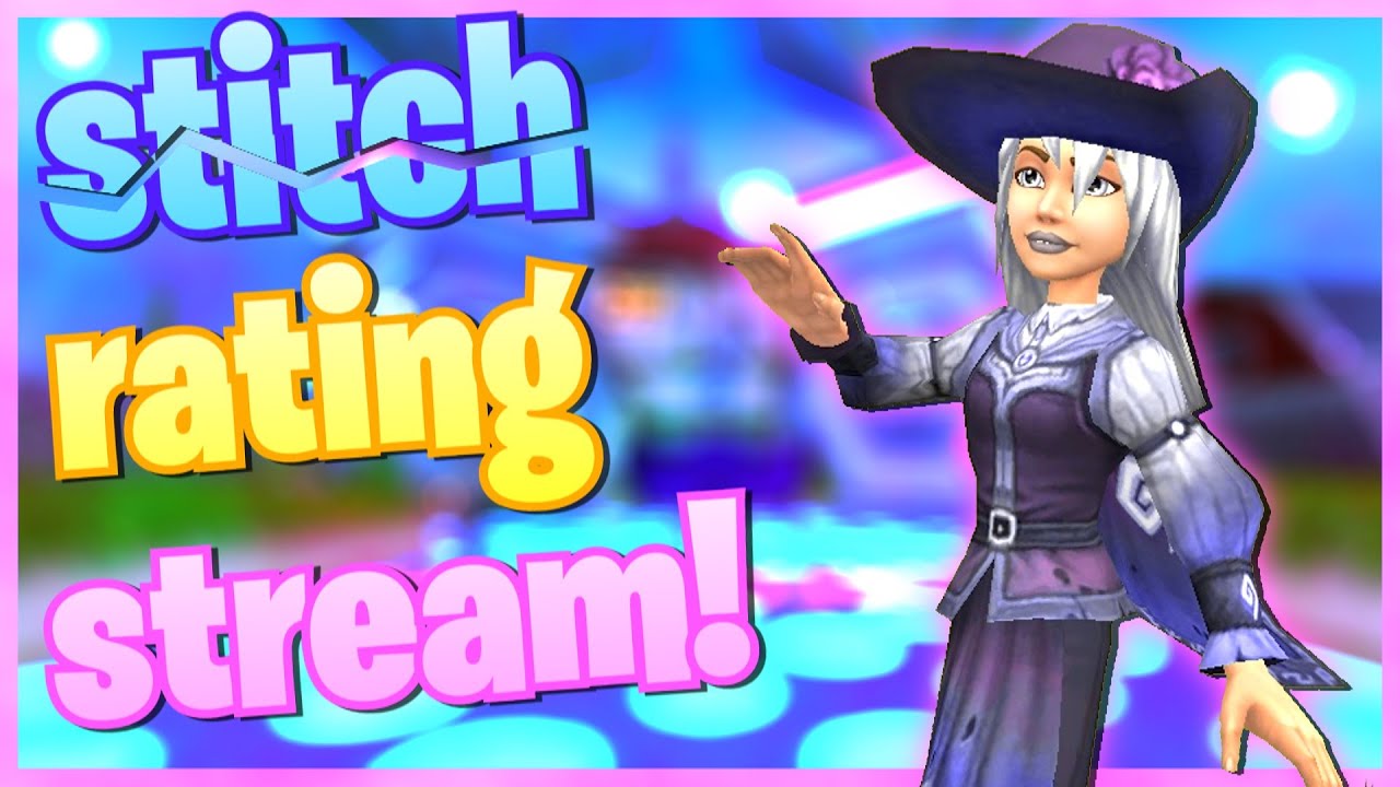 🔴Wizard101 LIVE: RATING YOUR STITCHES! ( realm pixie, commons! ) - YouTube