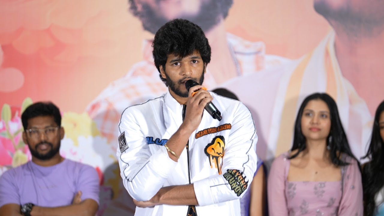 Attitude Star Chandrahas Speech at Ramnagar Bunny Teaser Launch Event ...