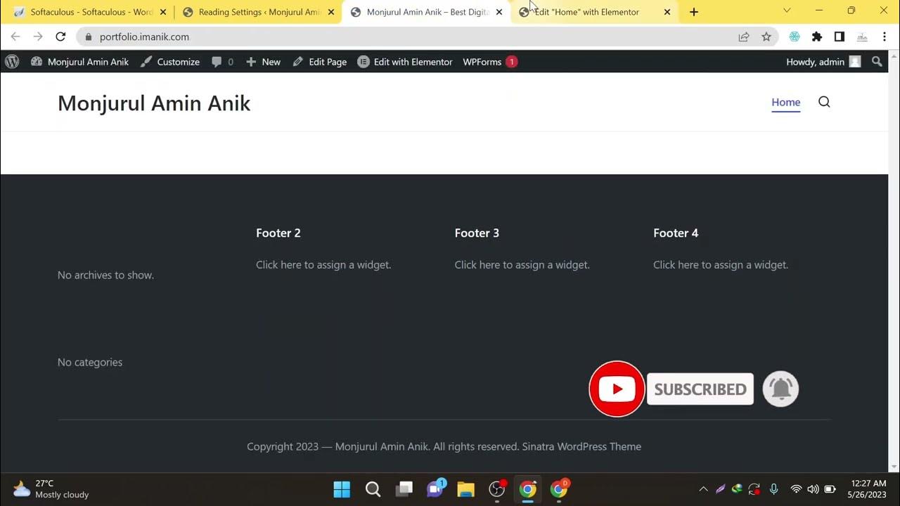 How To Add Json File In WordPress Elementor I Part 5 - YouTube