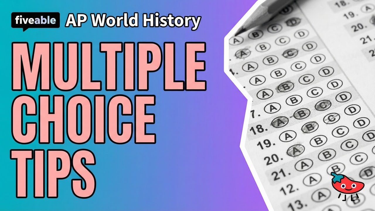 AP World History - Multiple Choice Tips & Strategies | Fiveable Cram ...