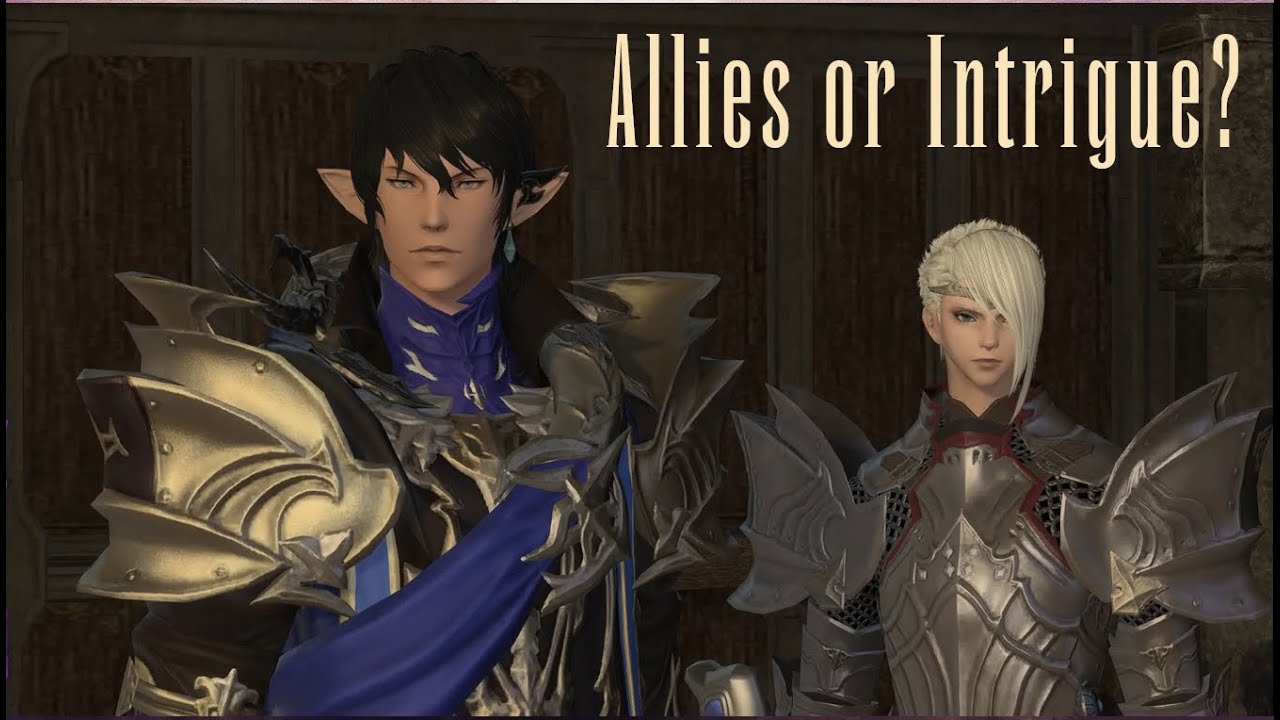 G'av Tia's FFXIV Journey Part 36: Enter Ser Aymeric & Lucia! - YouTube