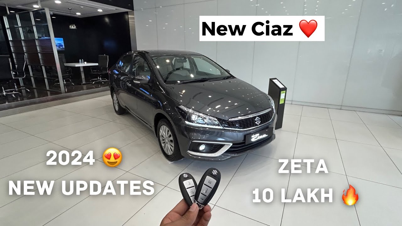 New Maruti Suzuki ️ Ciaz 2024 Zeta @10L🔥 VFM 😍 2024 Updates Seconf Top ...