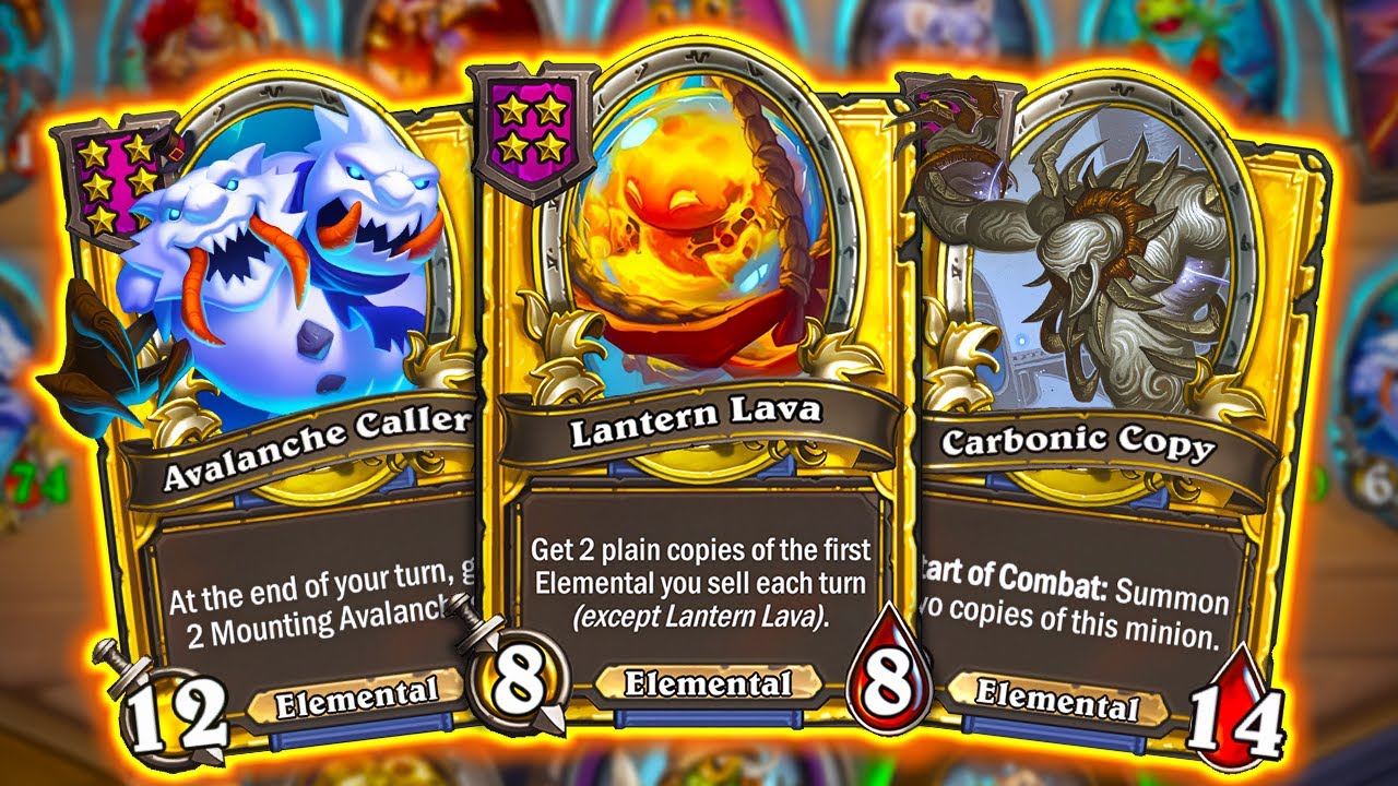 This BRAND NEW Elemental Strategy is Simply UNBEATABLE! | Hearthstone Battlegrounds - YouTube