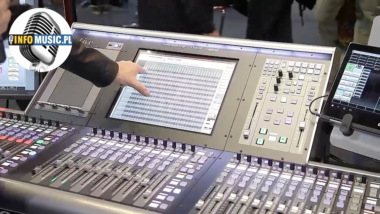 Solid State Logic - Konsoleta L200 i nowy stagebox - YouTube