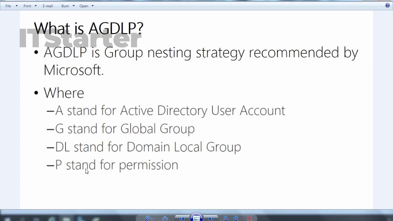 11. Group Nesting and AGDLP strategy in Active Directory - YouTube