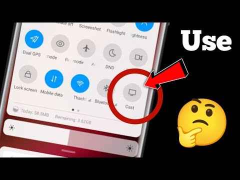 Redmi Mi | Smart Mirroring | Screen Cast Setting in Android Phone ...