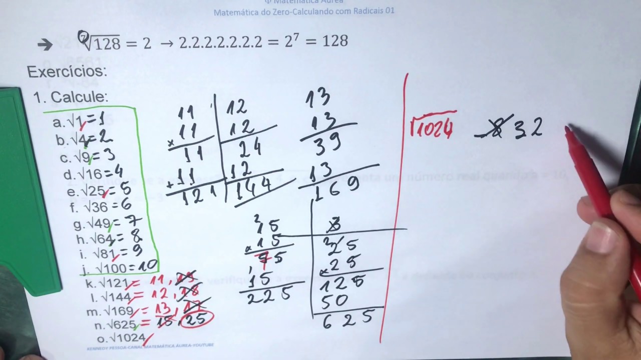 MZR Radicais#01 Raiz Enésima - YouTube
